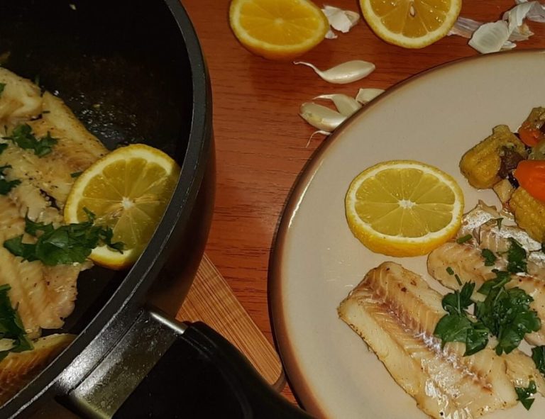 Rybie filety s citrónom